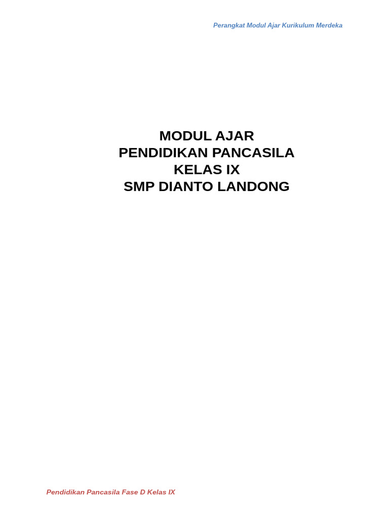 Ma PKN Kelas 9 | PDF | Agama & Spiritualitas