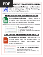 Processfolio Word 2019 Home Tab | PDF