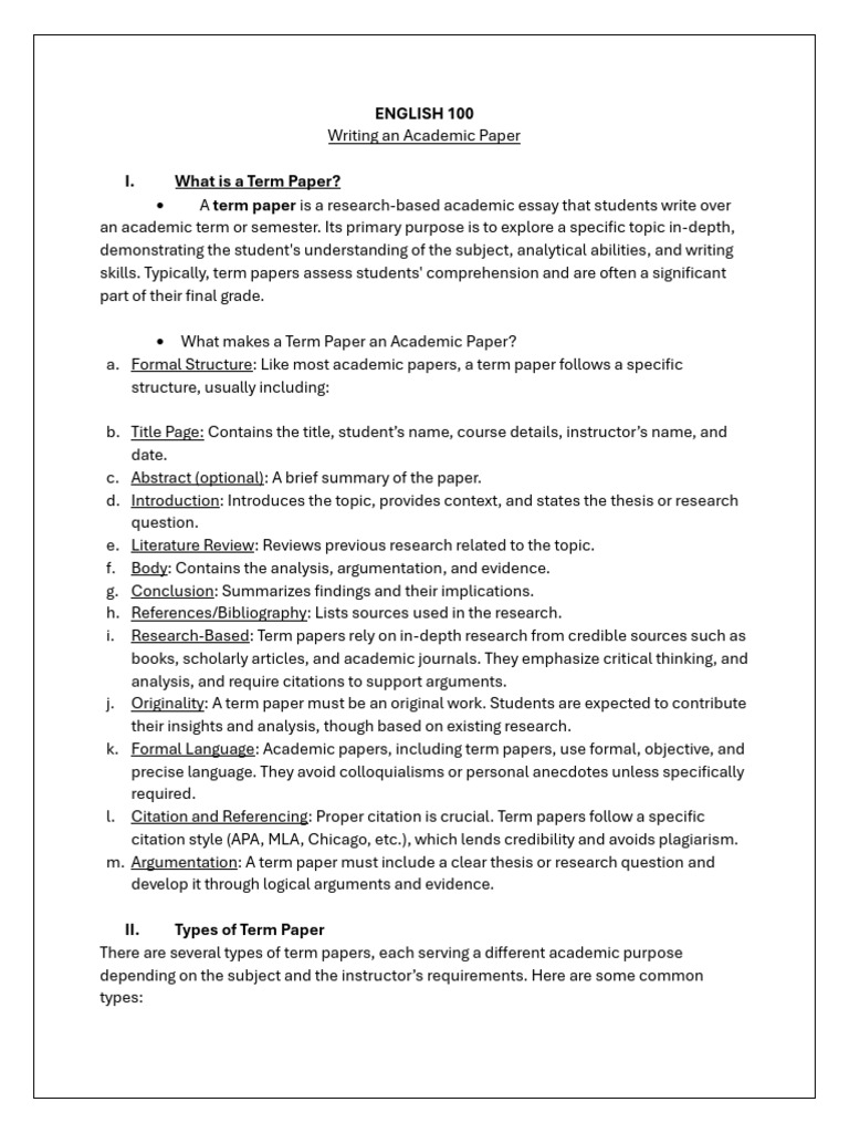 Writing An Academic Paper | PDF | Citation | Argument