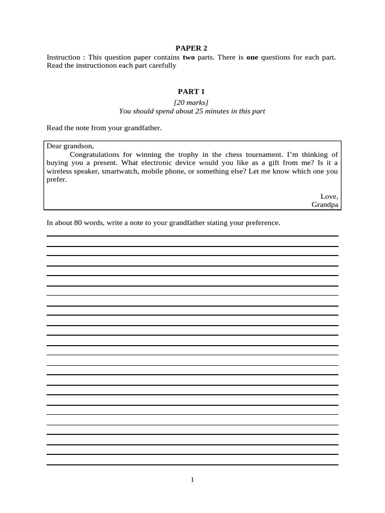 Paper 2 T1 | PDF