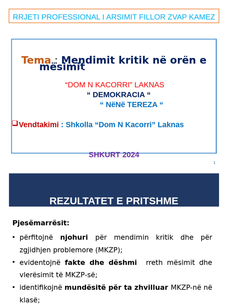 Mendimi Kritik | PDF