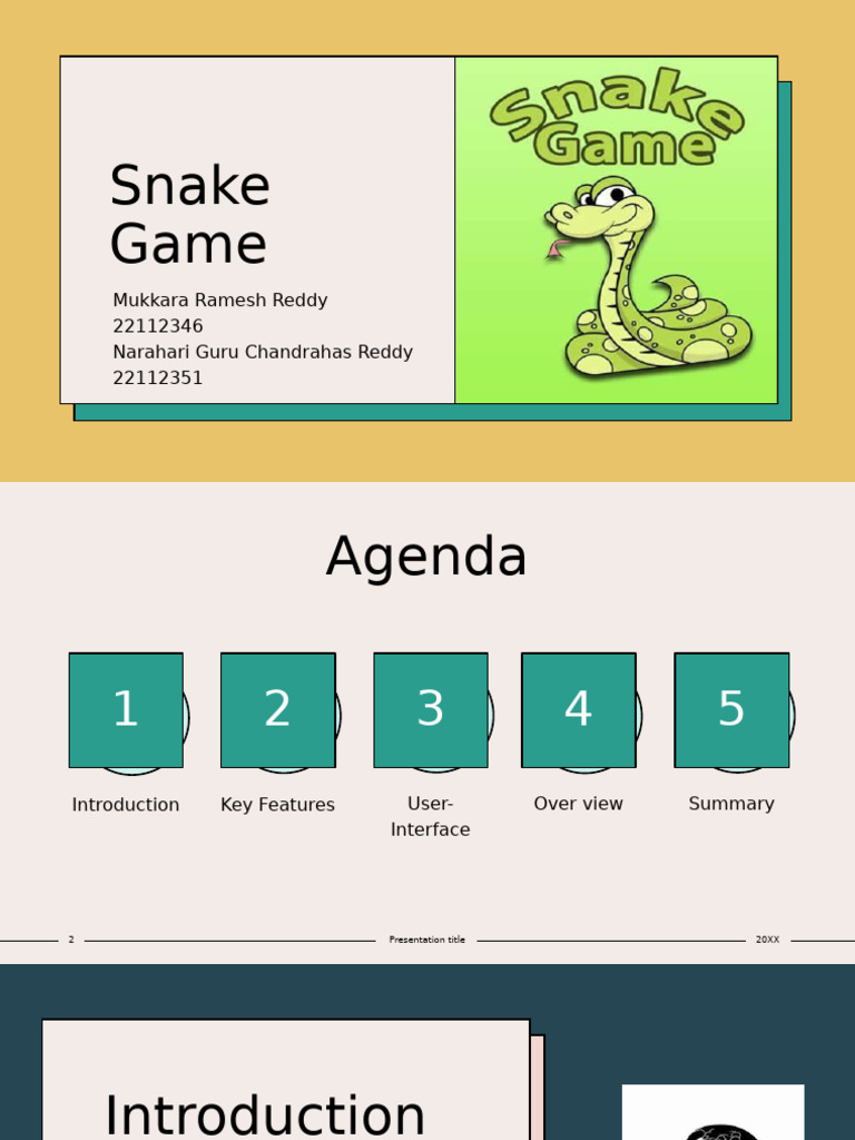Snake Game | PDF | Java (Programming Language) | Graphical User Interfaces