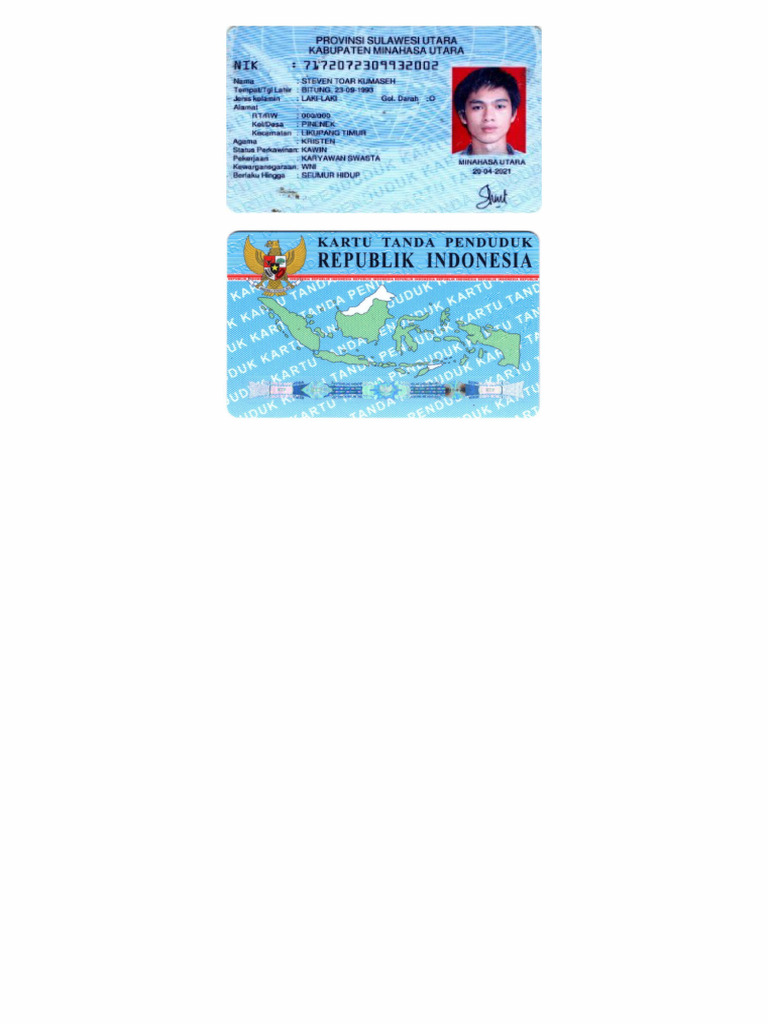 KTP Steven Kumaseh | PDF