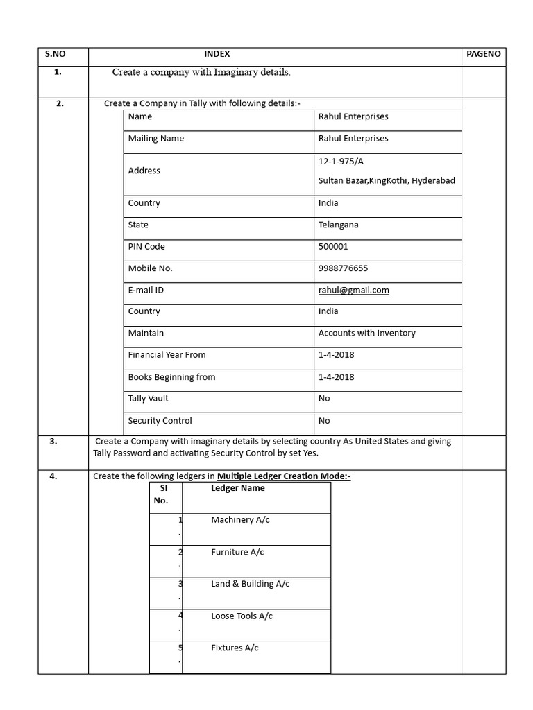 INDEX CA | PDF | Debits And Credits | Cheque
