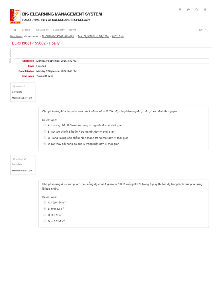 0101 - Quiz - Attempt Review | PDF