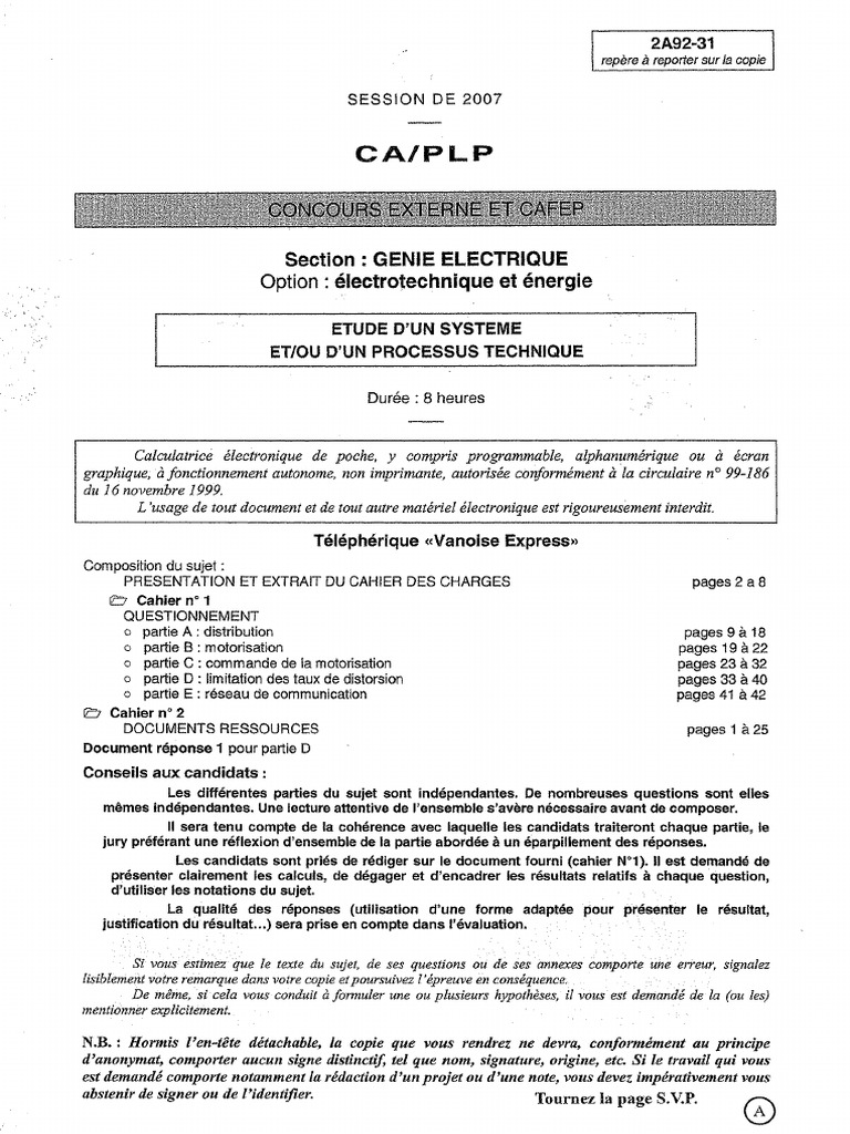 PLP 2007 Electrotech 2 | PDF