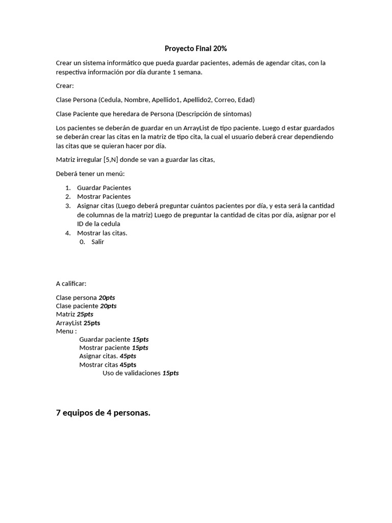 PFinal | PDF | Salud y bienestar | Ciencia y matemáticas