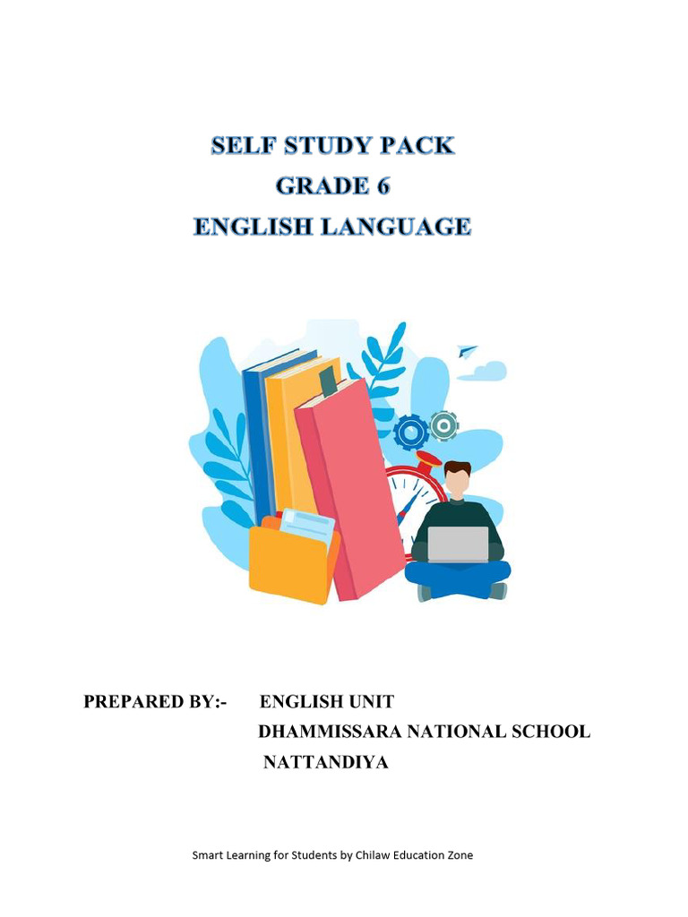 Grade 6 English Self-Study Pack | PDF | Grammatical Number | Adjective