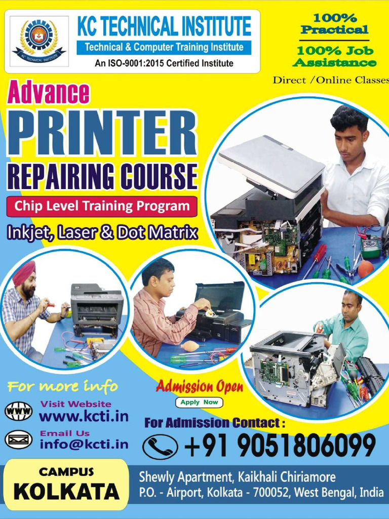 Printer Repairing Course | PDF