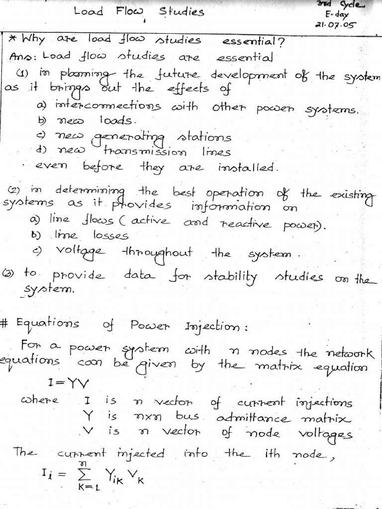 Load Flow Study 2 | PDF