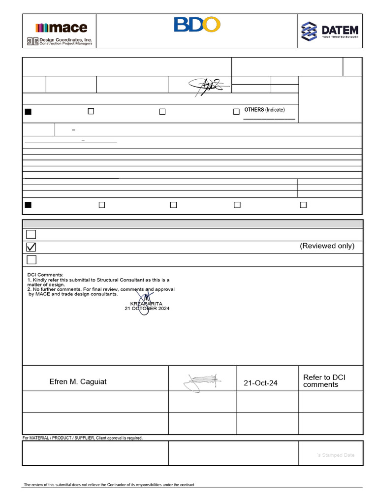 CCM-CP03-STR-CAL-PJW-00001_Ver1 | PDF | Bending | Strength Of Materials