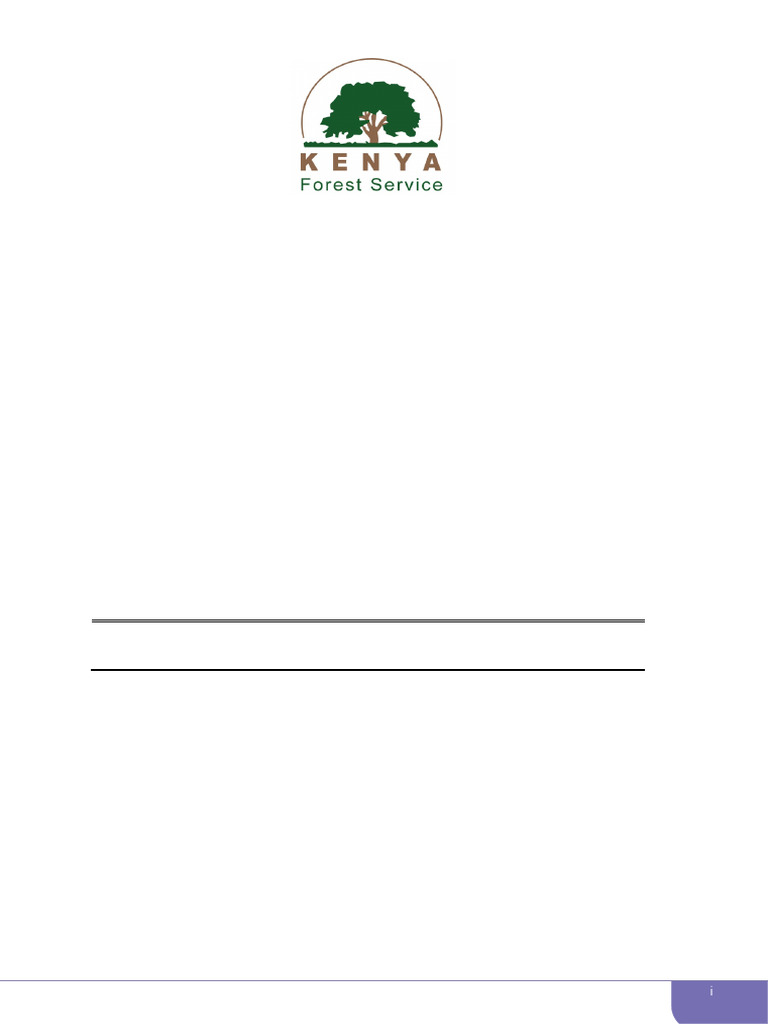 Tender For Disposal of Forest Materials in Kericho County | PDF
