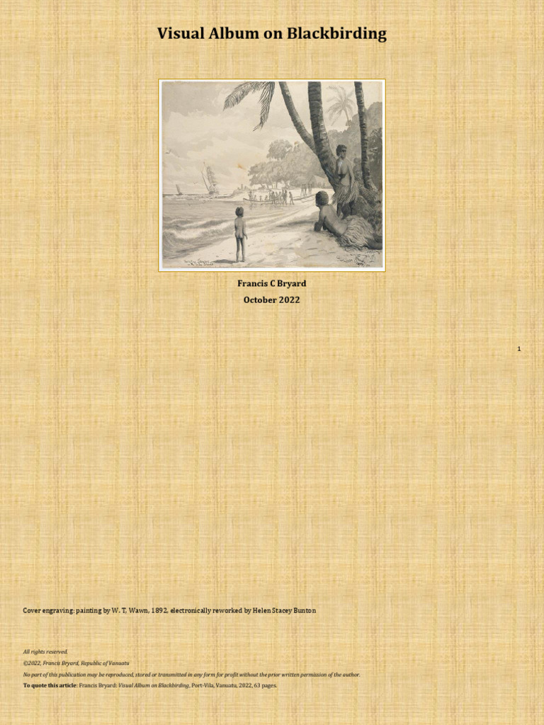 Visual Album of Blackbirding History | PDF | Oceania