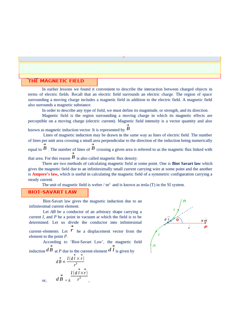 3. Magnetics | PDF | Magnetic Field | Force