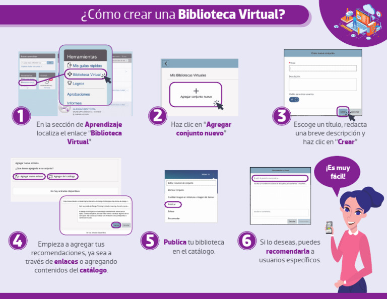 Crear Biblioteca Virtual | PDF