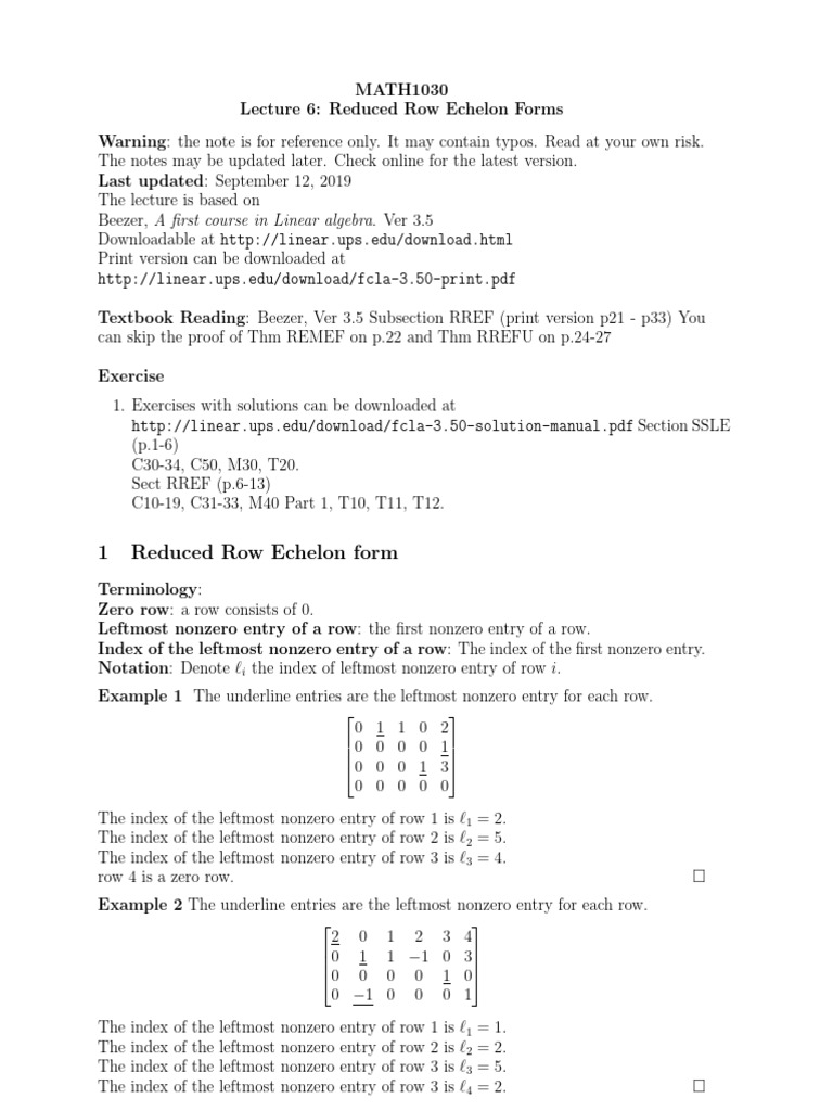1920 T1 Math 1030 Lect 6 | PDF | Mathematical Concepts | Numerical Analysis 1920 T1 Math 1030 Lect 6 | PDF | Mathematical Concepts | Numerical Analysis