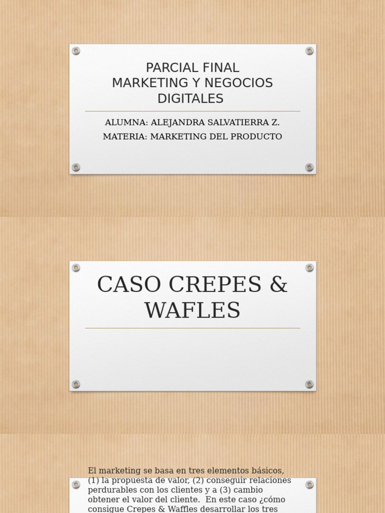 Parcial Final Marketin | PDF | Marketing | Marca