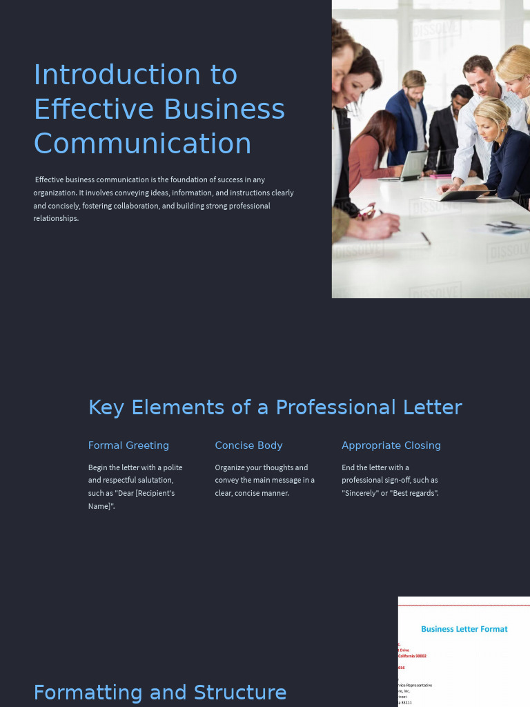 Effective Communication For Business | PDF