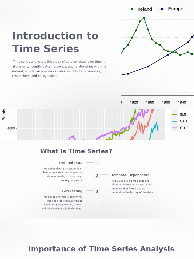 Introduction To Time Series | PDF | Time Series | Forecasting