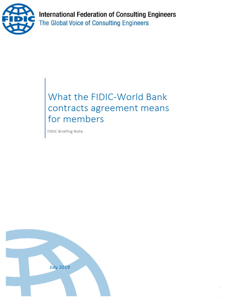 MDB_-_Briefing_note_2019_-_world_bank | PDF | Procurement | World Bank ...