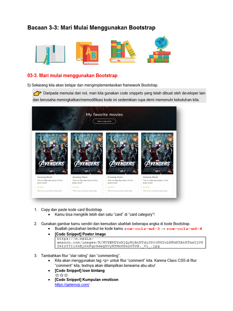Bacaan 3-3 Mari Mulai Menggunakan Bootstrap | PDF