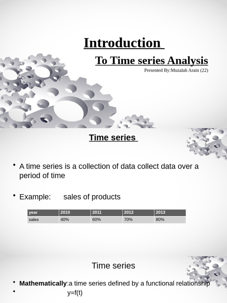 Time Series Analysis | PDF