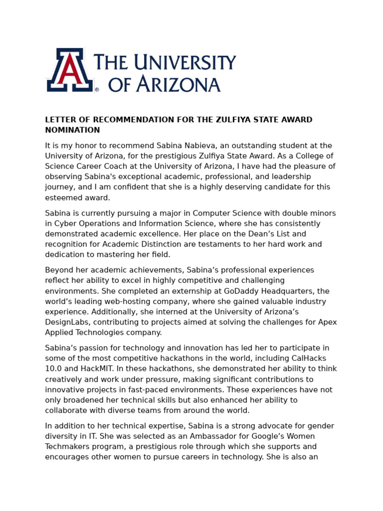 Alex Kimura Recommendation Letter | PDF | Career & Growth