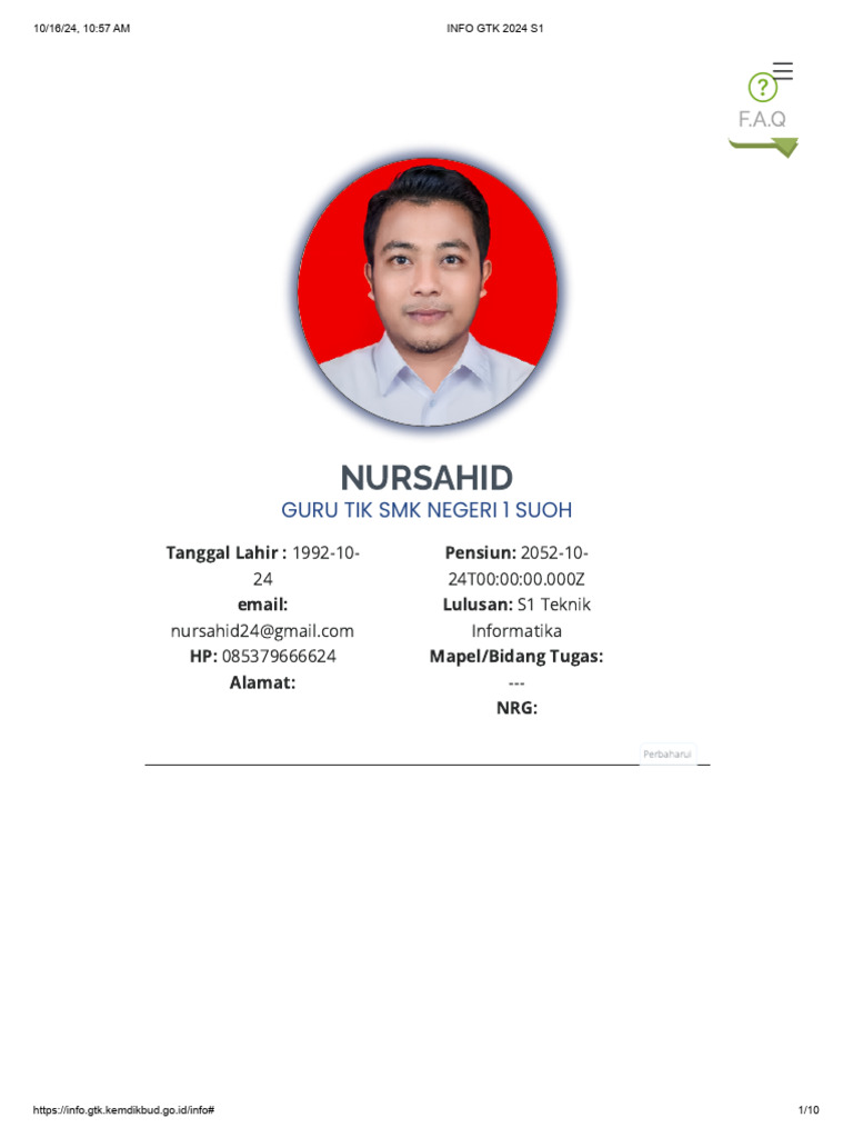 Info GTK 2024 s1 | PDF