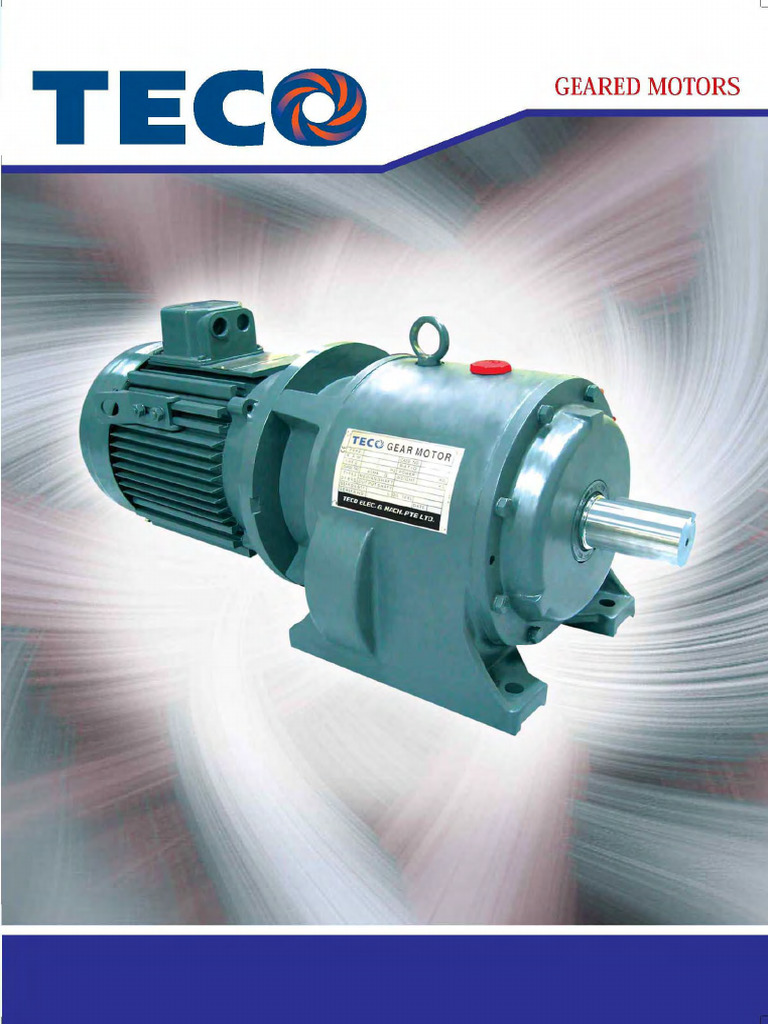 teco-motor-geared-motor | PDF