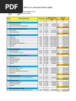 Contoh RAB Proyek + Kurva S | PDF