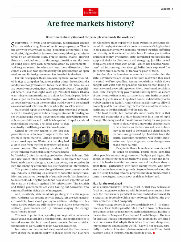 Are Free Markets History | PDF