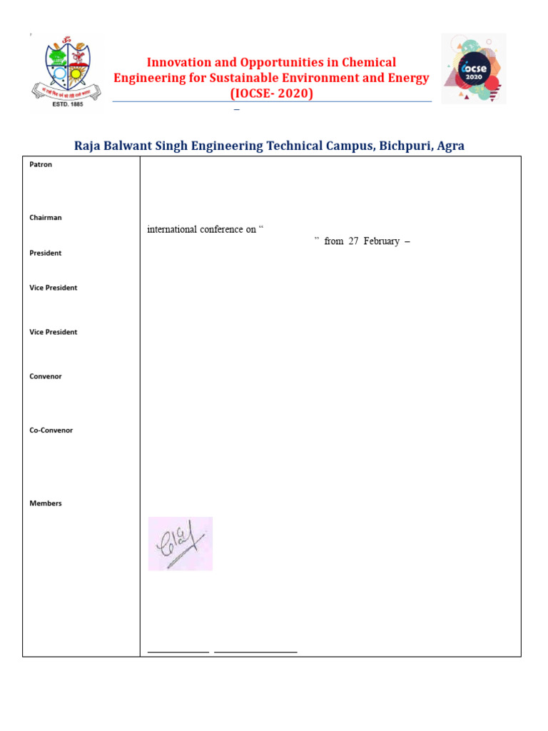 Invitation Letter | PDF | Technology & Engineering