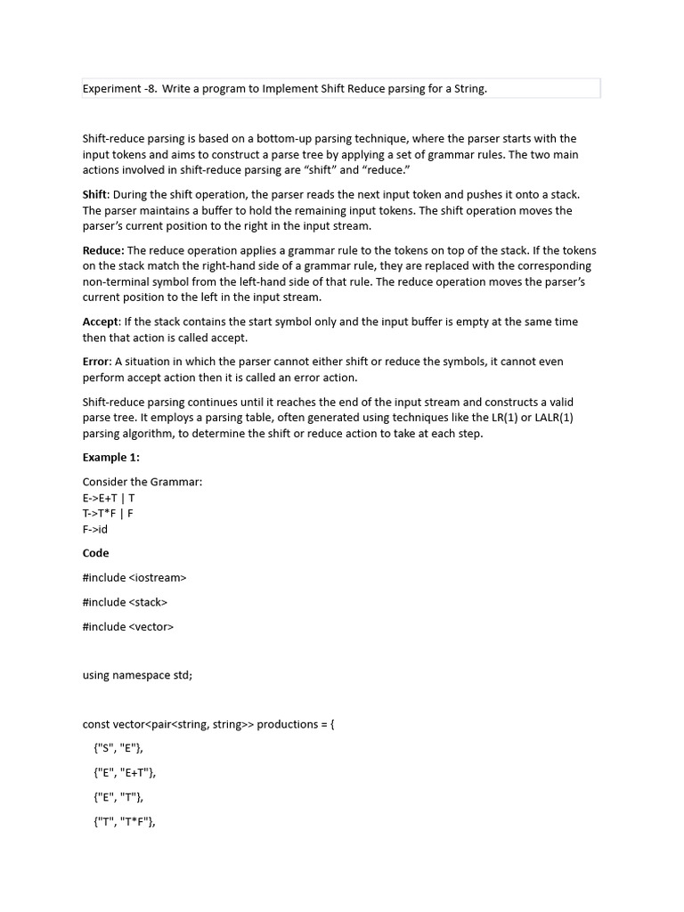 Cd Lab Pdf Parsing Linguistics