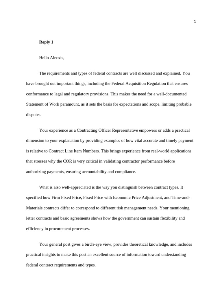 Understanding Federal Contract Types | PDF | Business Law | Private Law