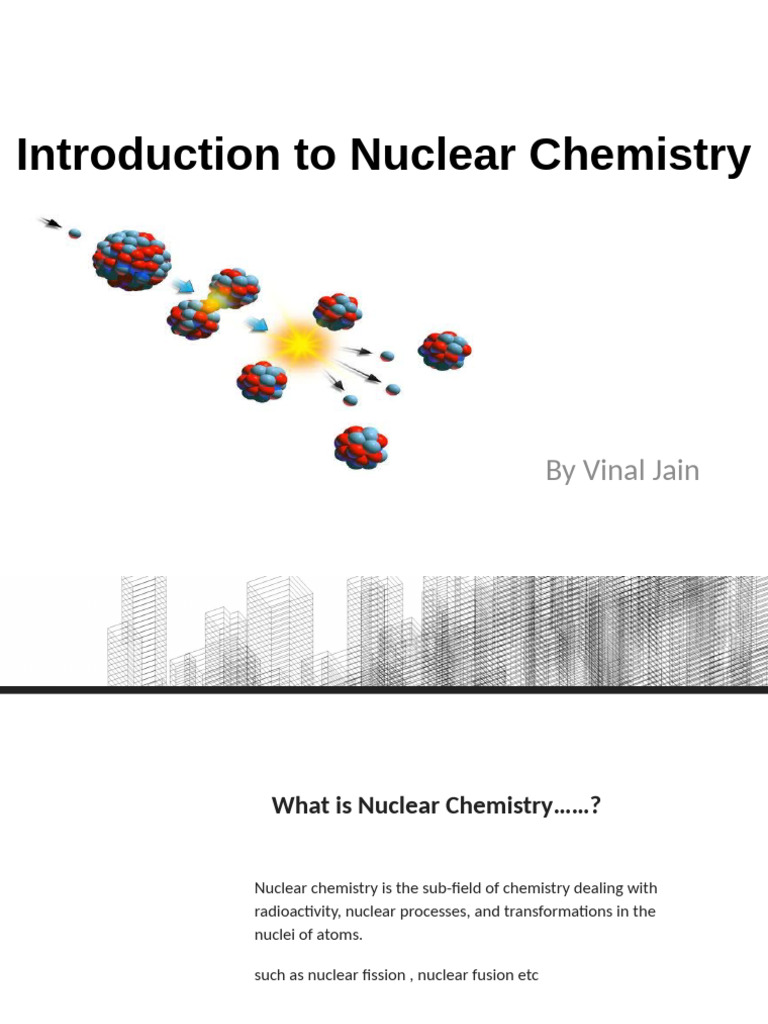 1 Introduction To Nuclear Chemistry | PDF | Nuclear Physics ...