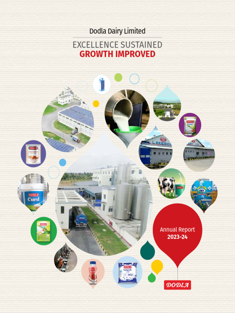 Annual Report of Dodla Dairy Limited FY 2023 2024 | PDF | Dairy ...