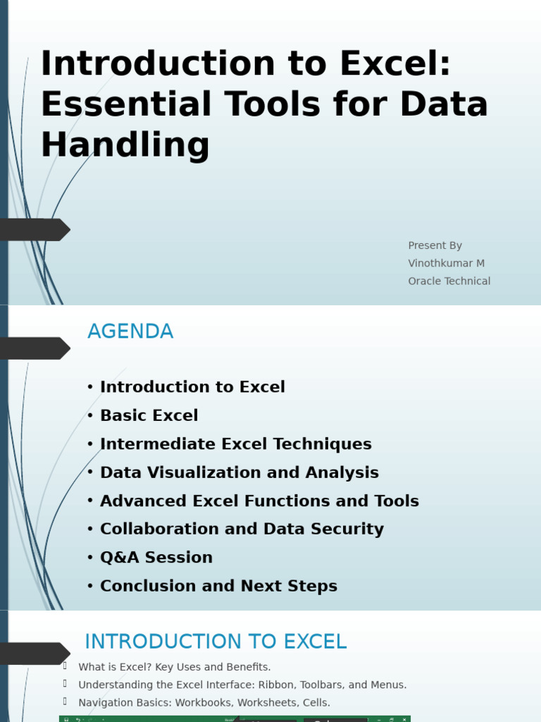 Introduction to Excel: A Comprehensive Guide | PDF | Microsoft Excel ...