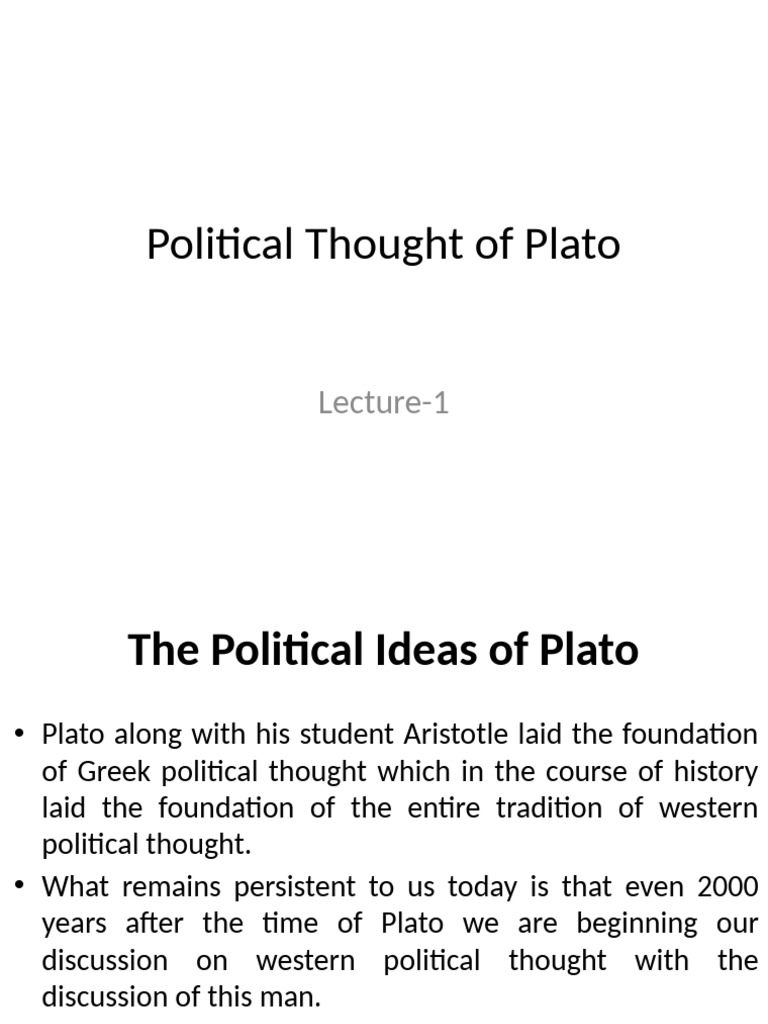 Plato's Political Ideas and Justice | PDF | Courage | Plato