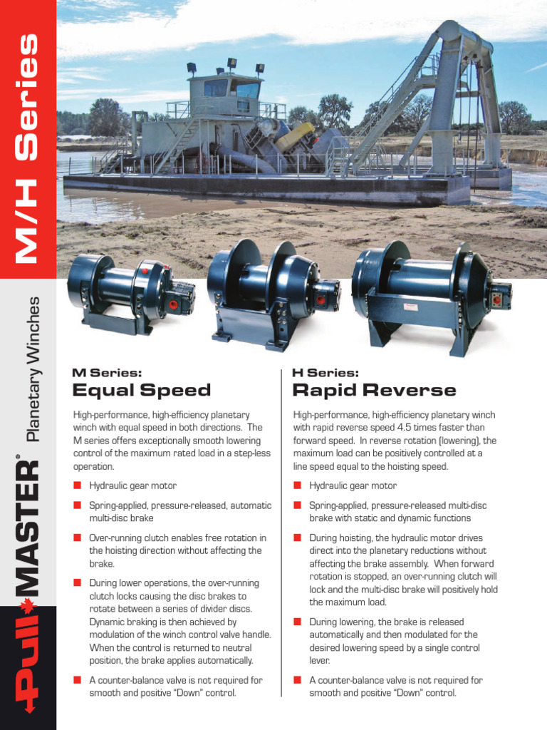 Pullmaster-Brochure 12 | PDF | Clutch | Brake