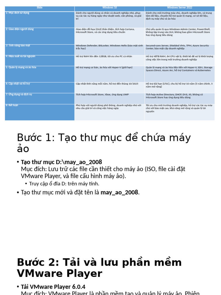 QTM Server Buoi 03-04 Cài Đặt Hdh Mạng Lt | PDF