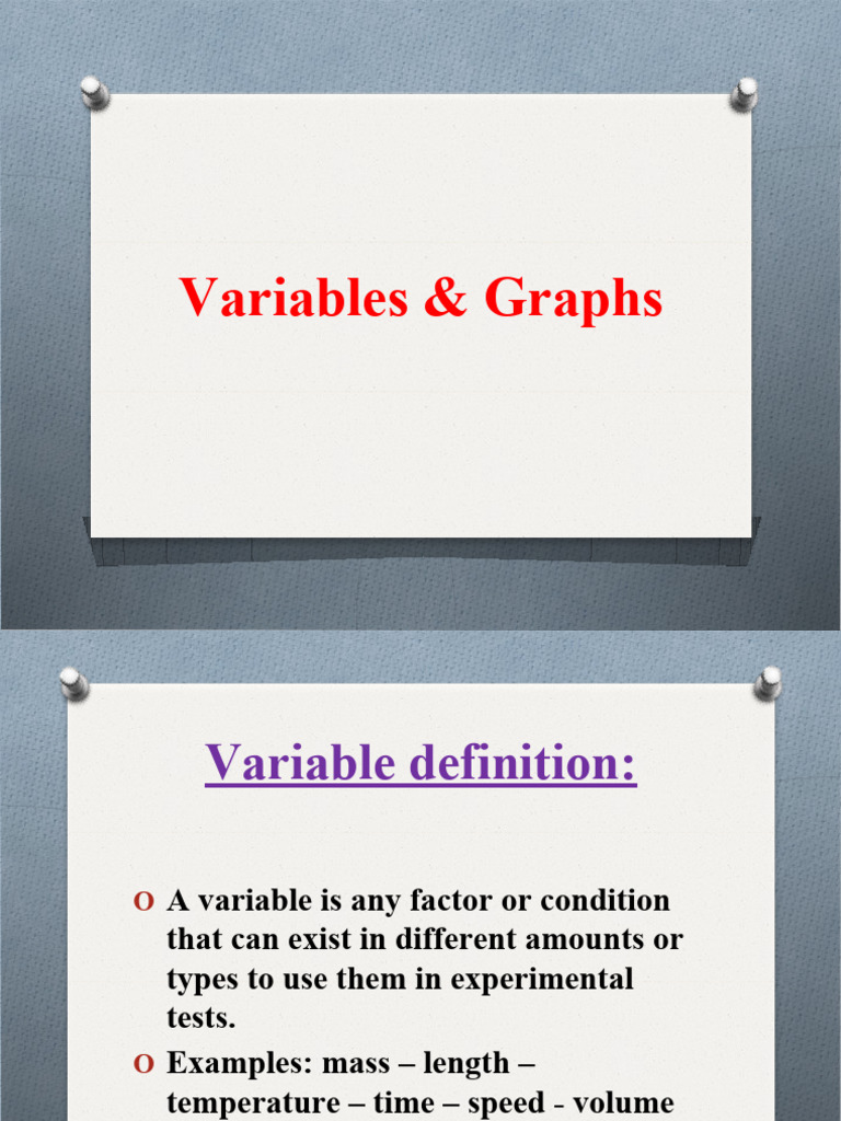 Variables & Graphs 1 | PDF | Experiment | Plants