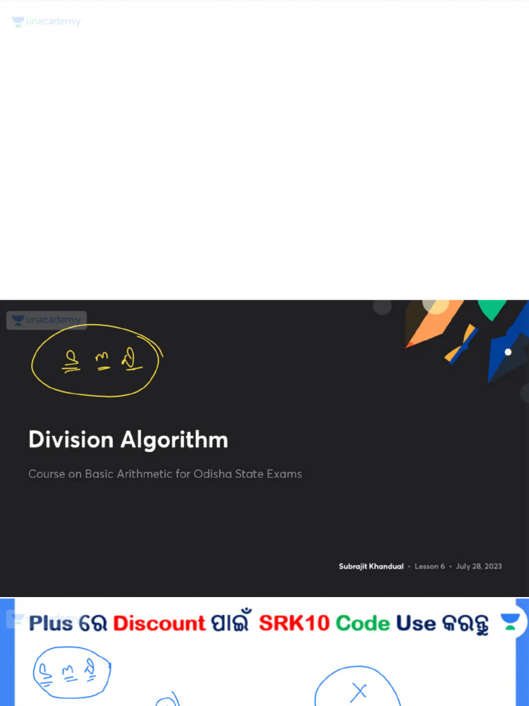Division Algorithm With Anno 1692708161265 | PDF