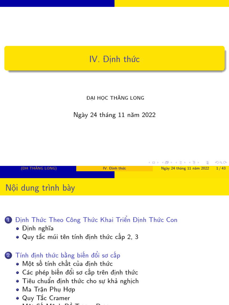 Tuan 4 DinhThuc | PDF