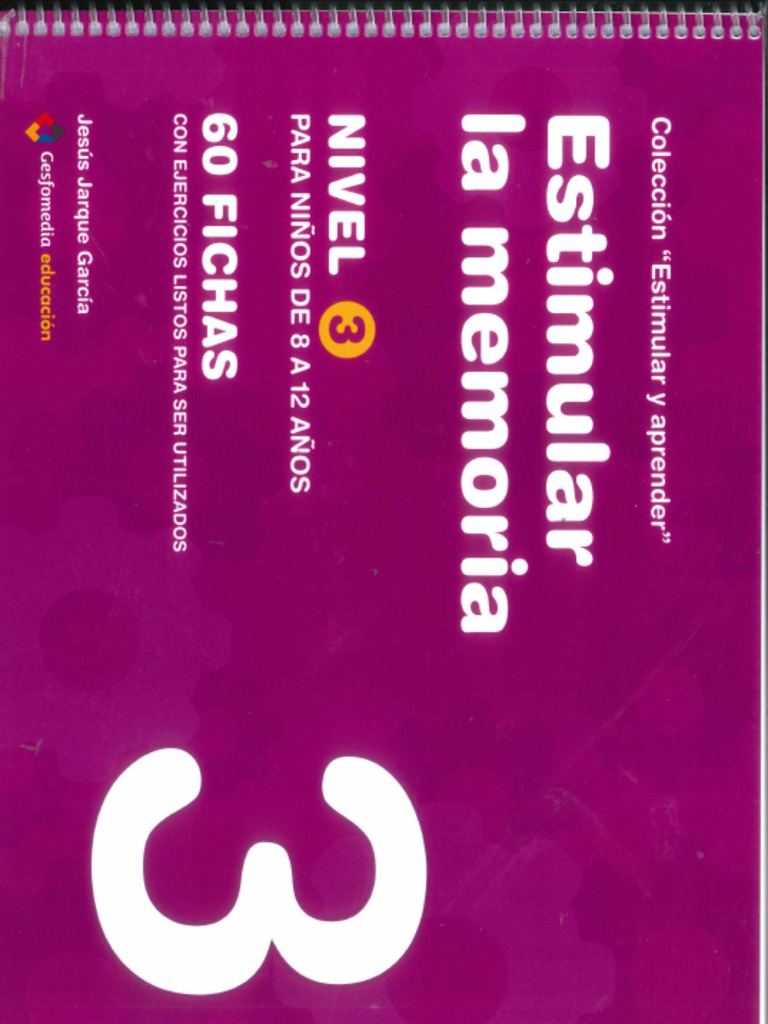 Estimular La Memoria Nivel 3 | PDF
