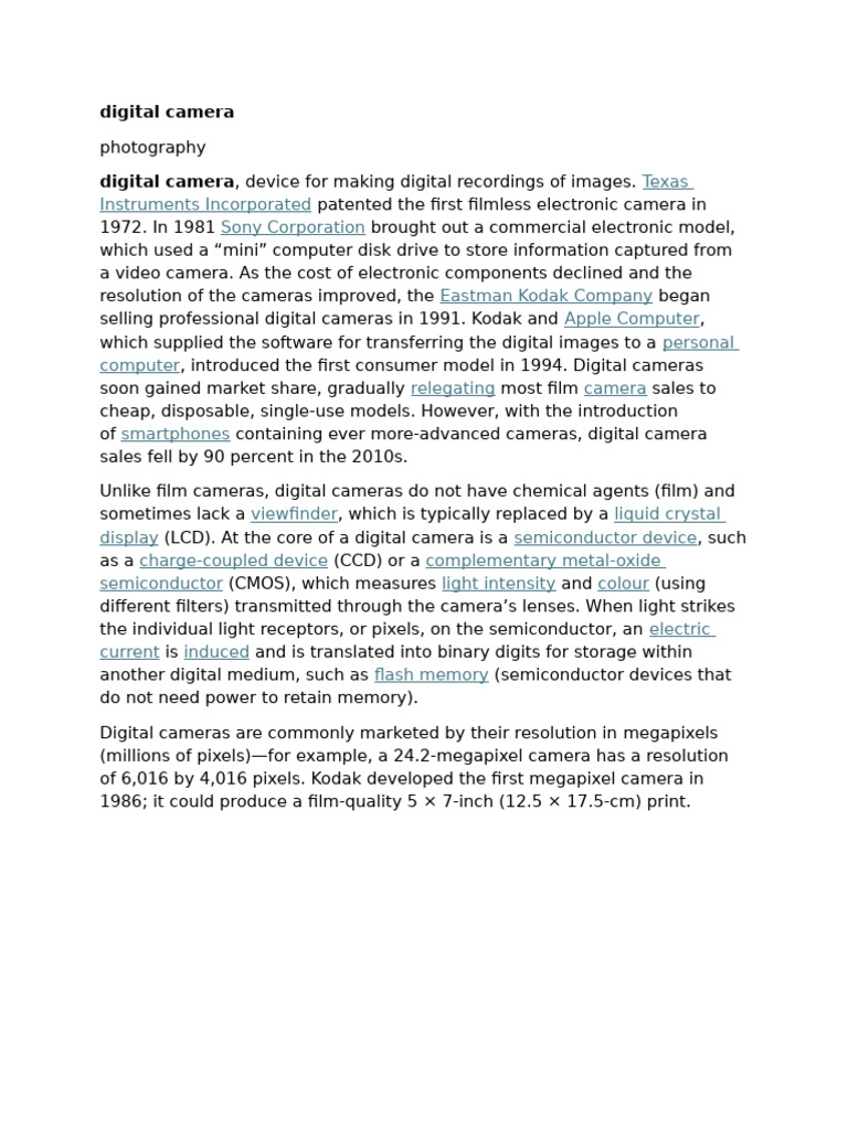 digital camera | PDF