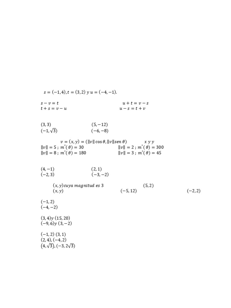 13 Ago 2024 Ejer Vectores Prod Inter Ángulos | PDF | Métodos y materiales de enseñanza