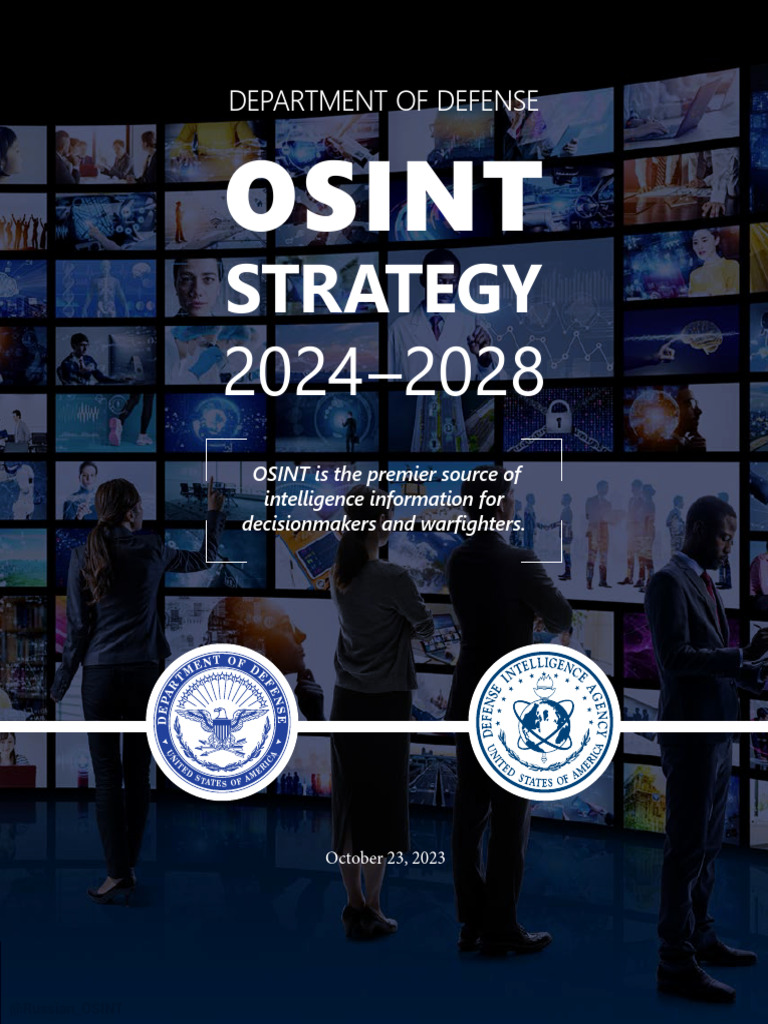 Defense OSINT Strategy 2024-2028 | PDF | Artificial Intelligence ...