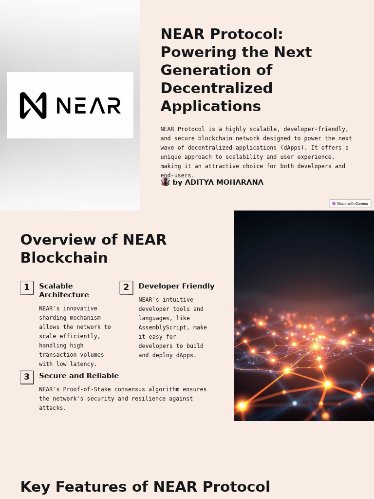 NEAR Protocol Powering The Next Generation of Decentralized ...