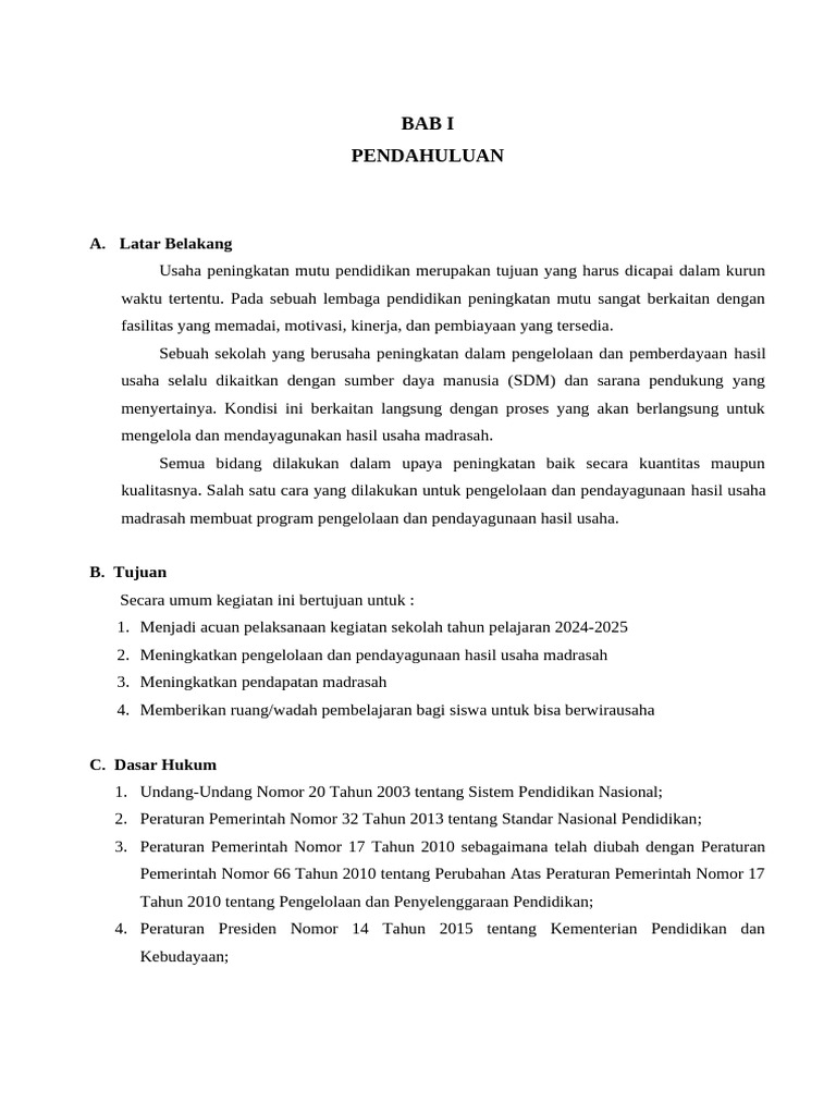 Program Pengelolaan Dan Pendayagunaan Hasil Usaha MANIA | PDF | Karier & Perkembangan | Seni