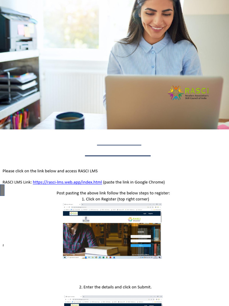 Rasci Lms Guide TP | PDF